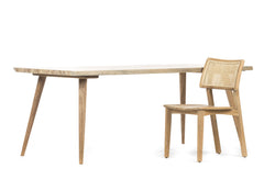 River edge dining table